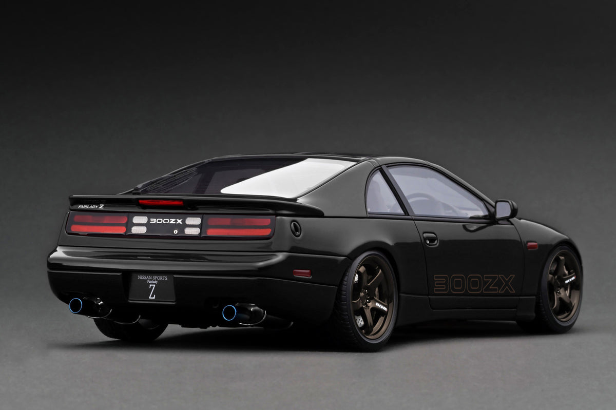 (Pre-Order) 1:18 Nissan Fairlady Z (Z32) 2by2 -- Black -- Ignition Mod