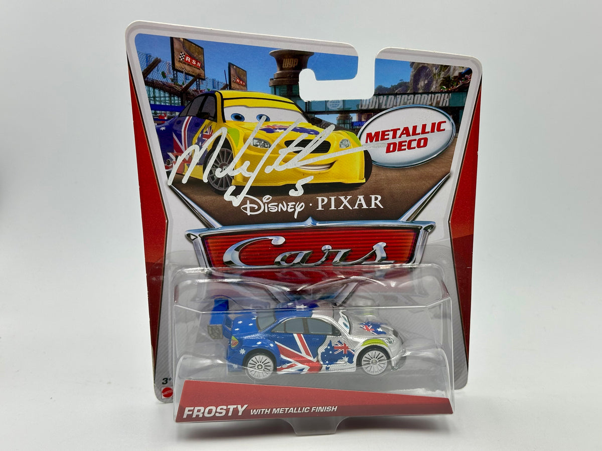 1:55 Frosty - *SIGNED* Metallic Deco Finish -- Disney "Cars" Mattel BJ