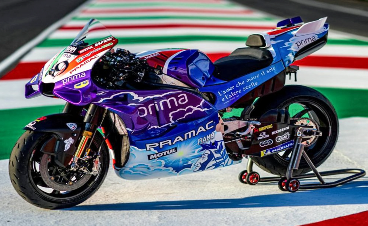 (Pre-Order) 1:12 2023 MotoGP -- Italian GP -- Jorge Martin -- #89 Duca