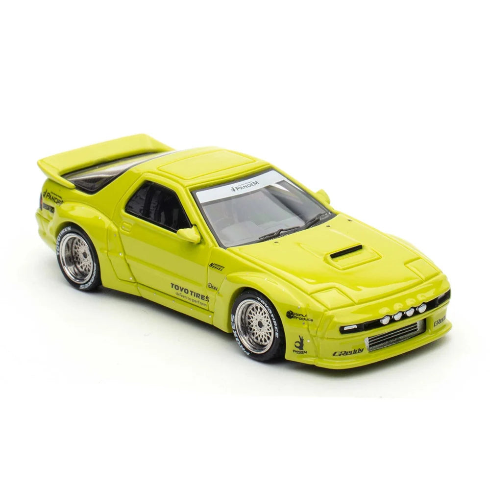 1:64 Mazda RX7 (FC3S) "Pandem Aero" Widebody Kit -- Green -- INNO64 Ex