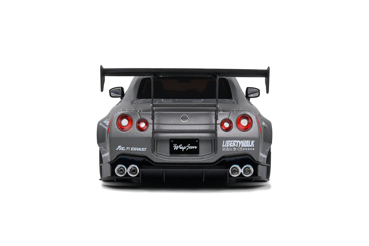 1:18 Nissan R35 GTR Liberty Walk 2.0 -- "Catalogue Design" Grey -- Sol
