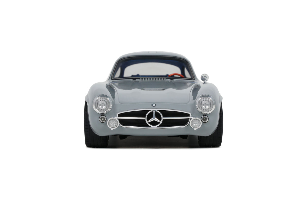 1:18 Mercedes-Benz 300 SL -- S-Klub Gullwing Grey -- GT Spirit