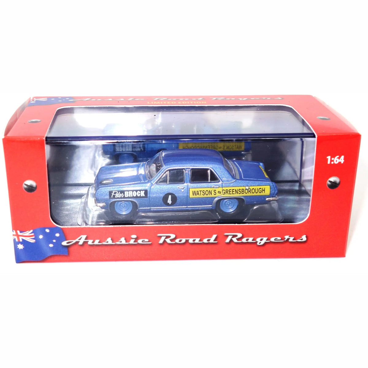 1:64 1968 Peter Brock -- Winton #4 Holden HR Premier -- Cooee Classics