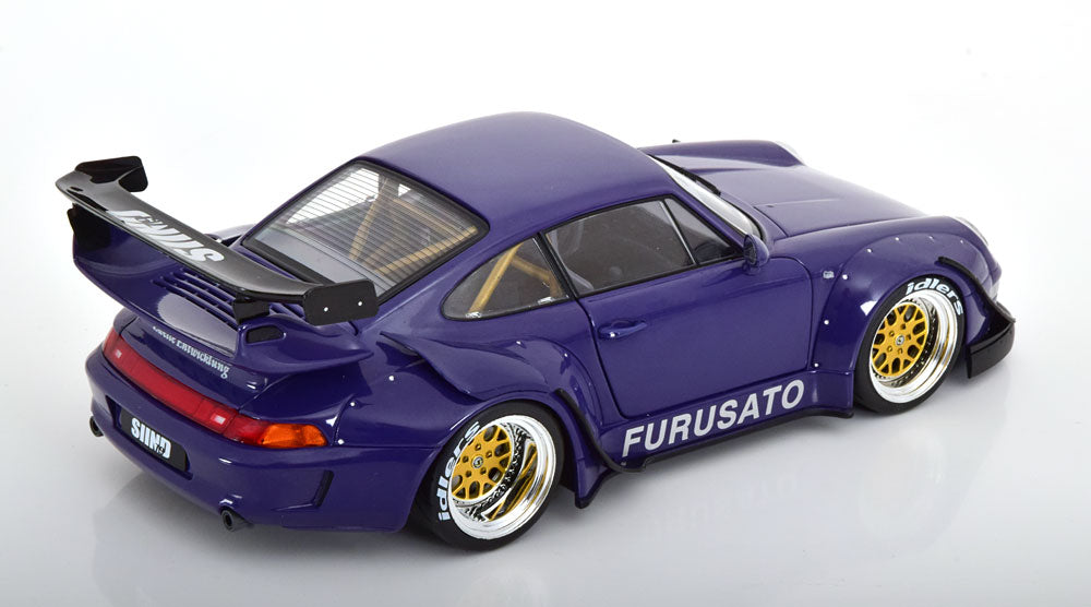 1:18 RWB 993 -- "Furusato" Purple -- Porsche 911 Werk83