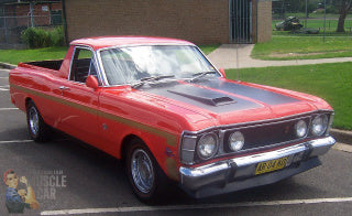 (Pre-Order) 1:24 Ford XW Falcon Ute -- Candy Red -- DDA Collectibles