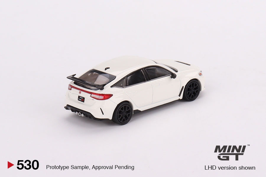 1:64 2023 Honda Civic Type R (FL5) -- Championship White -- Mini GT