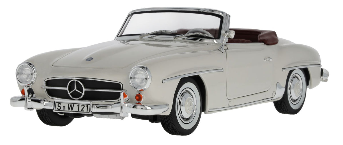 1:18 1955 Mercedes-Benz 190SL (W121) -- Light Grey -- Norev Dealer Edi