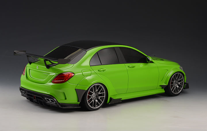 1:18 Mercedes-Benz C63S AMG Darwin Pro Widebody -- Green -- GLM GLM188
