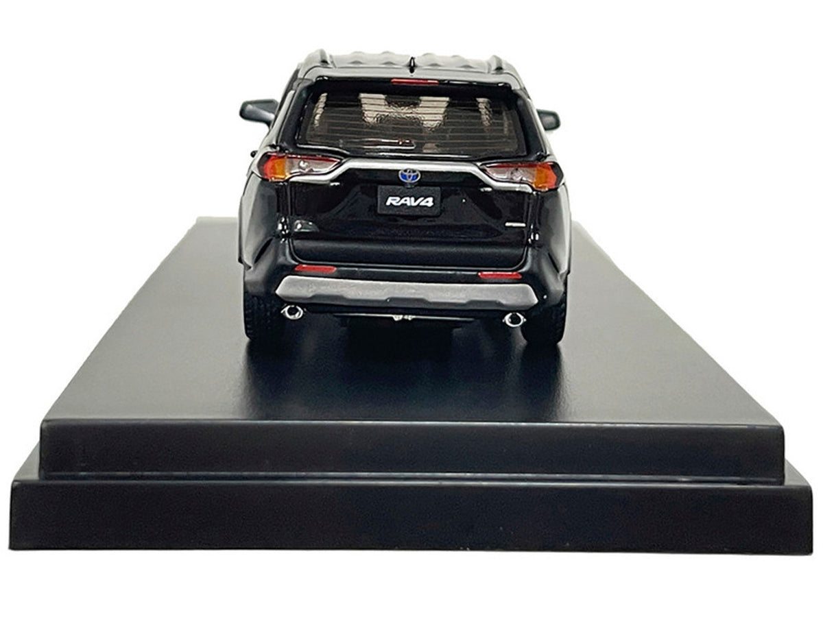 1:64 Toyota Rav 4 Hybrid -- Black -- LCD Models