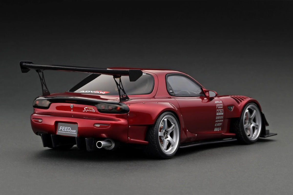 1:18 Mazda RX7 FEED Afflux GT3 (FD3S) -- Red Metallic -- Ignition Mode