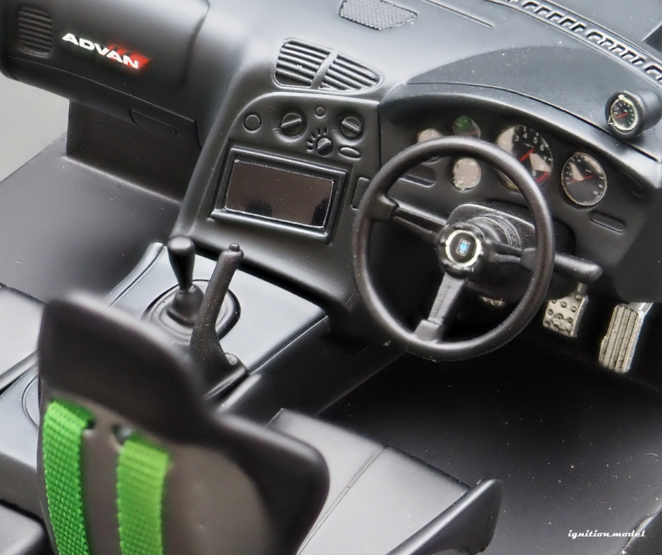 1:18 Mazda RX7 FEED Afflux GT3 (FD3S) -- White -- Ignition Model IG296