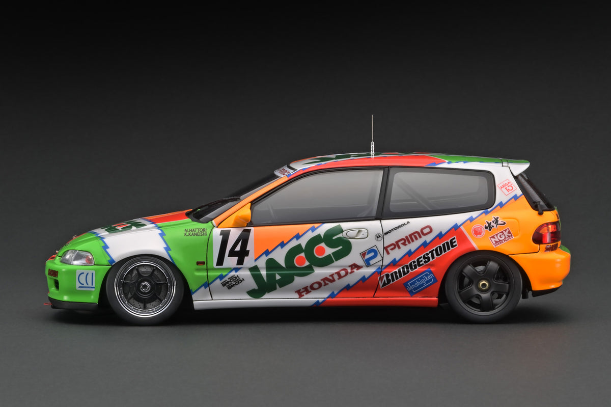 1:18 Honda Civic -- 1993 JTC #14 JACCS -- Ignition Model IG3050