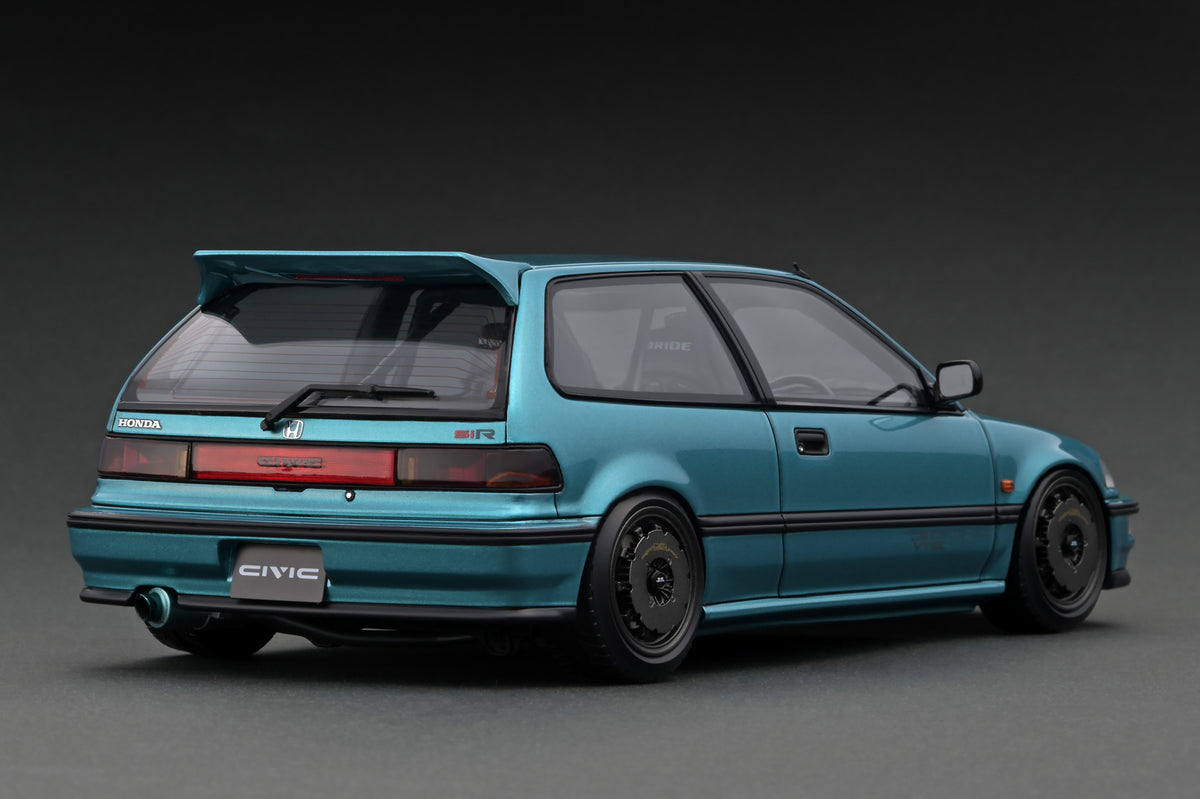 1:18 Honda Civic (EF9) SiR -- Green Metallic -- Ignition Model IG3124