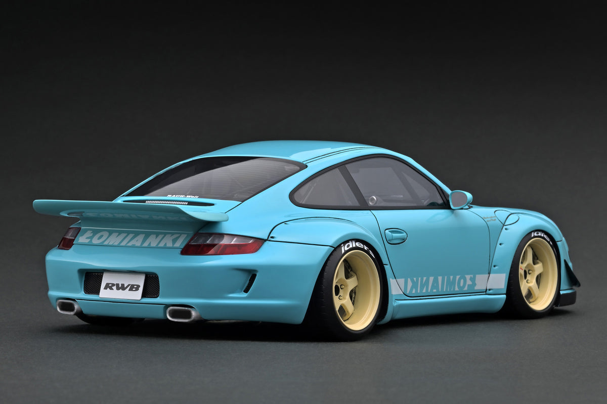 (Pre-Order) 1:18 RWB 997 -- Turquoise Blue -- Ignition Model Porsche I
