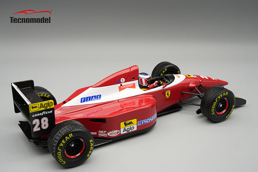 (Pre-Order) 1:18 1993 Gerhard Berger -- European GP -- #28 Ferrari F93