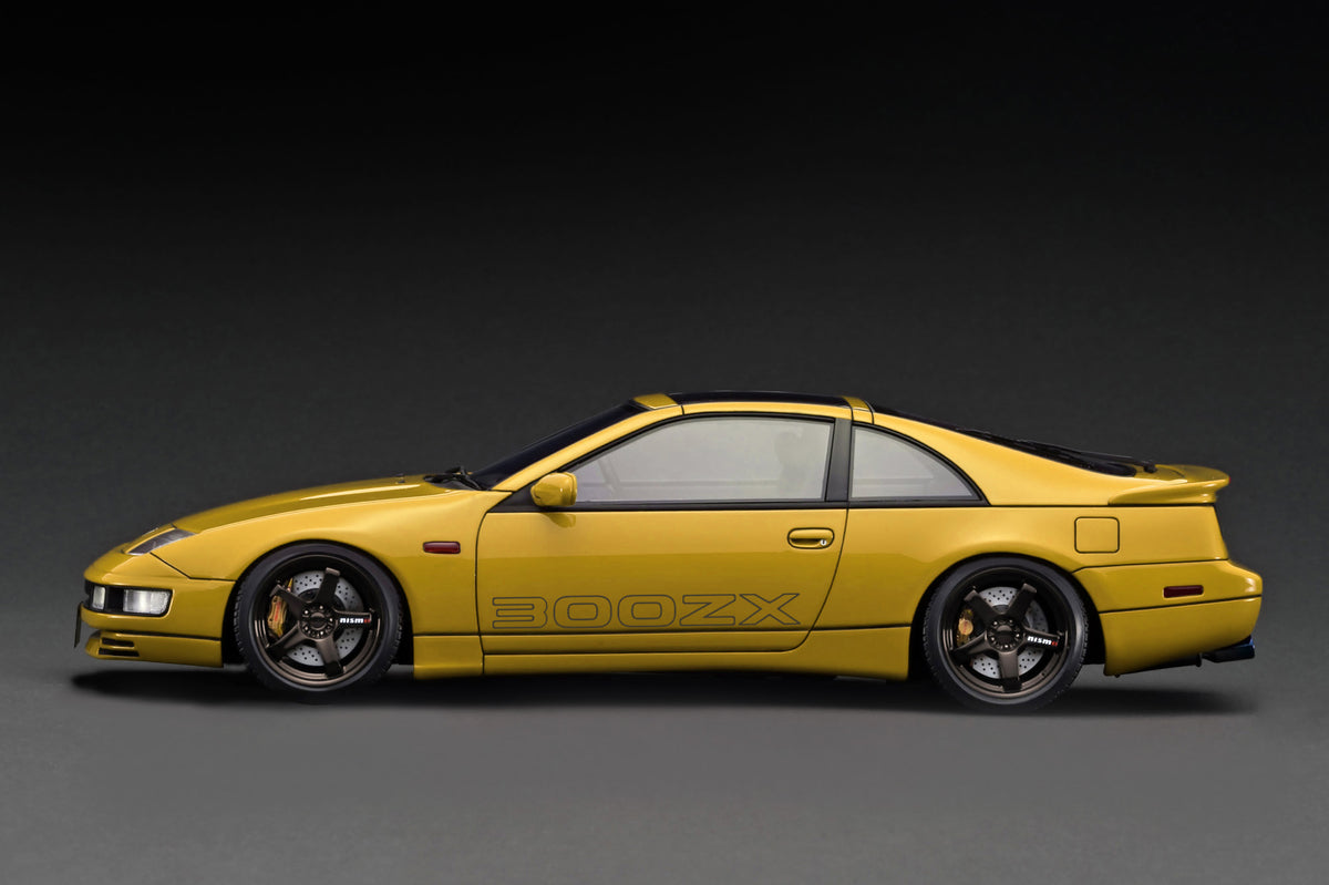 1:18 Nissan Fairlady Z (Z32) 2by2 -- Yellow -- Ignition Model IG3423