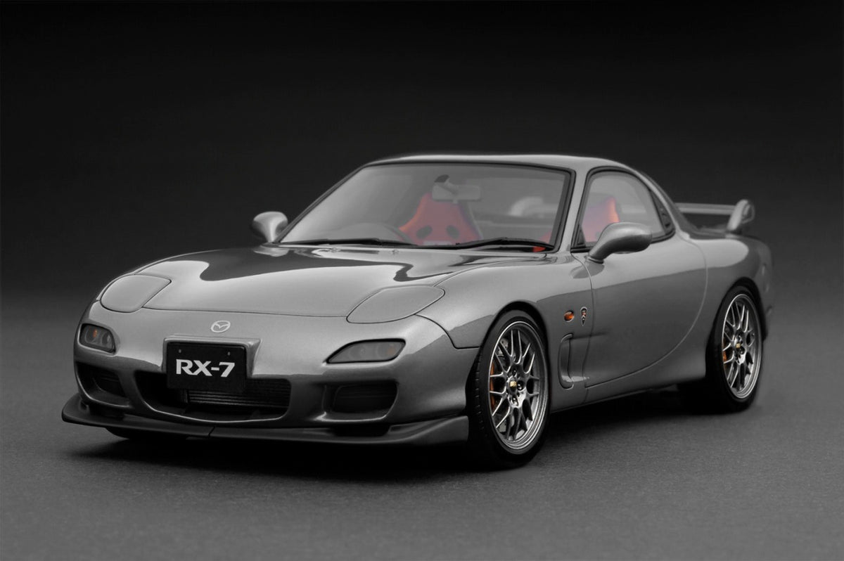 1:18 Mazda RX-7 (FD3S) Spirit R Type A -- Grey Metallic -- Ignition Mo