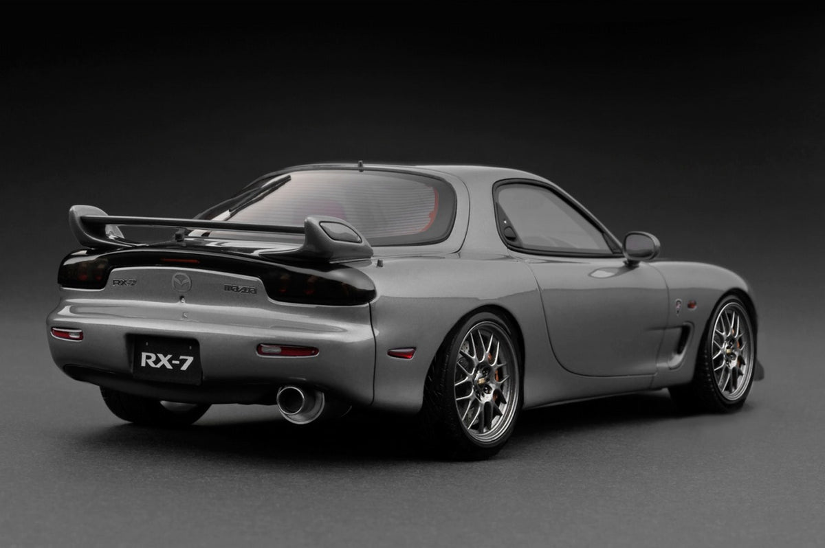 1:18 Mazda RX-7 (FD3S) Spirit R Type A -- Grey Metallic -- Ignition Mo