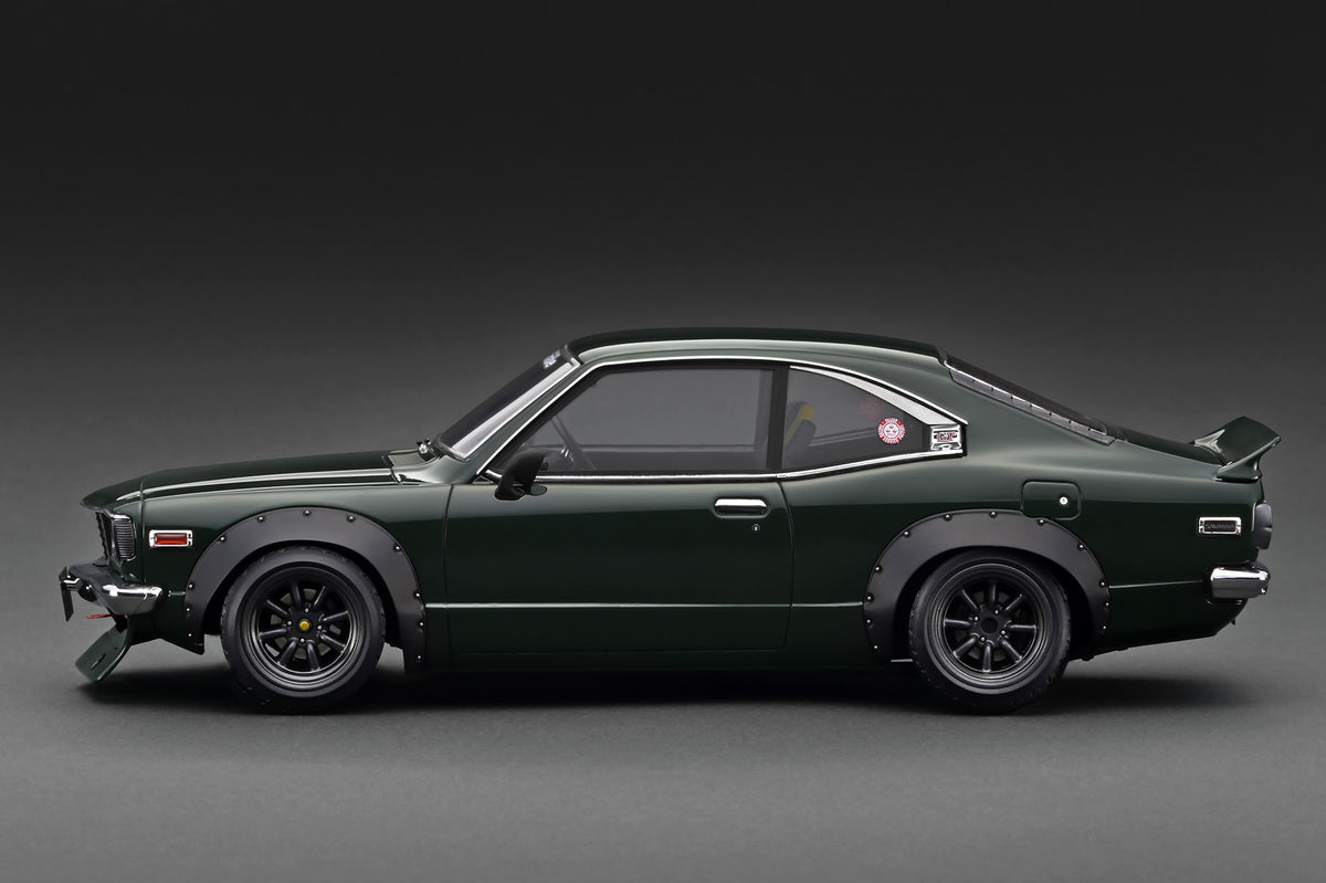 1:18 Mazda RX3 Savanna (S124A) Semi Works -- Green -- Ignition Model I