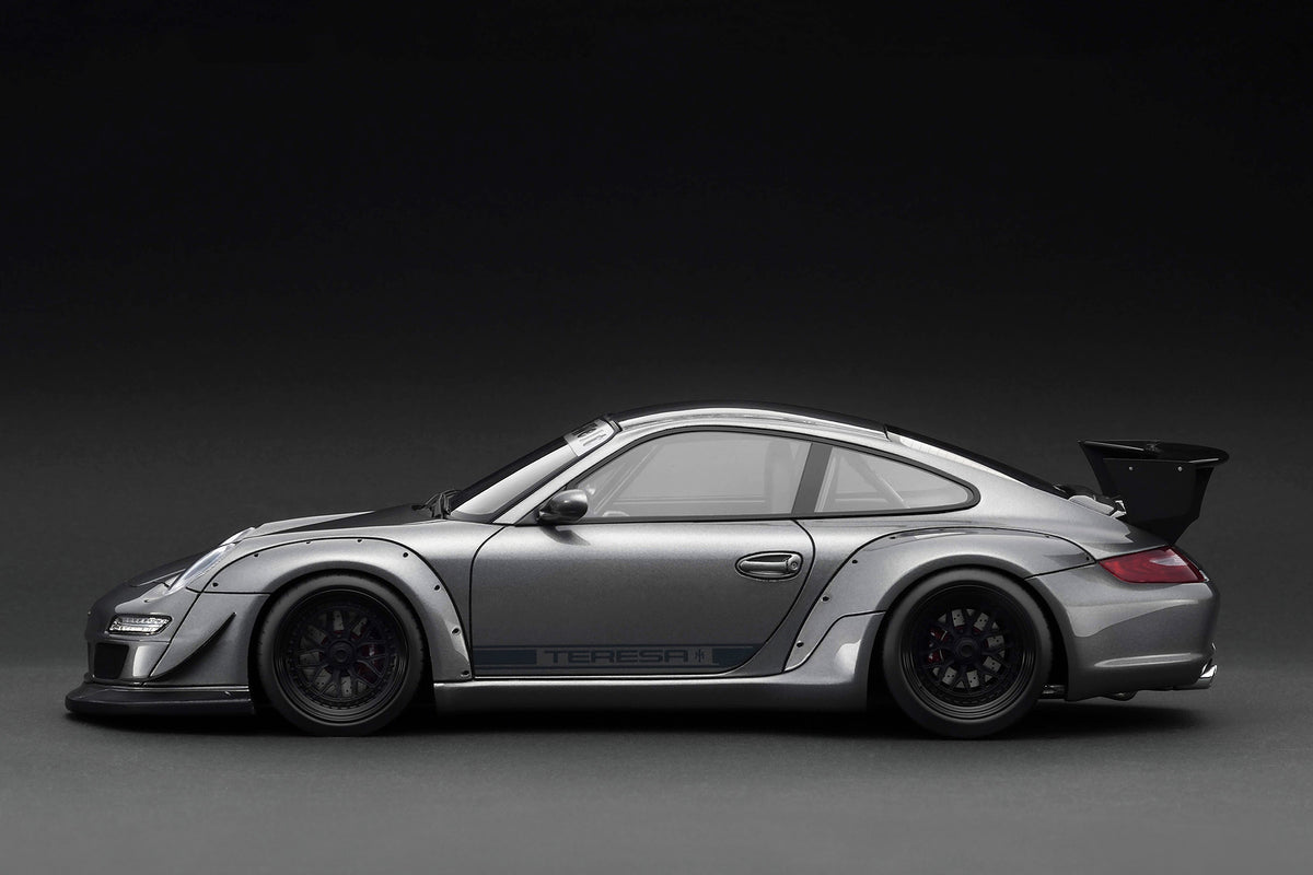 1:18 RWB 997 GT3 (Porsche 911) -- Gun Metallic Grey -- Ignition Model