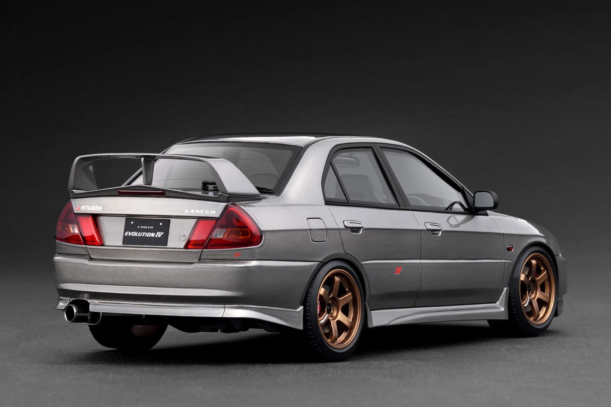 1:18 Mitsubishi Lancer Evolution Ⅳ (CN9A) - Gun Metallic Grey -- Ignit