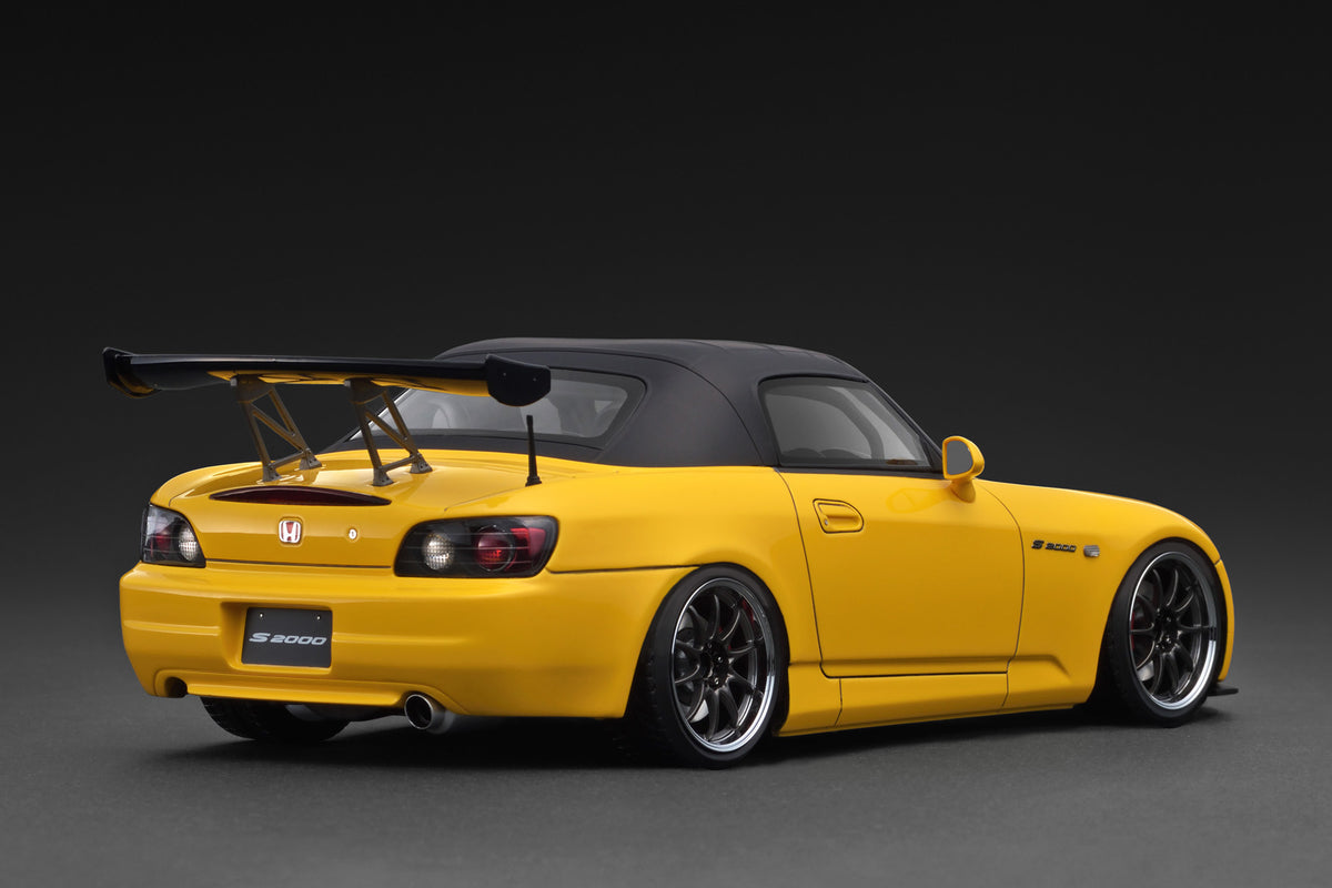 (Pre-Order) 1:18 Honda S2000 (AP1) -- Yellow -- Ignition Model IG3919
