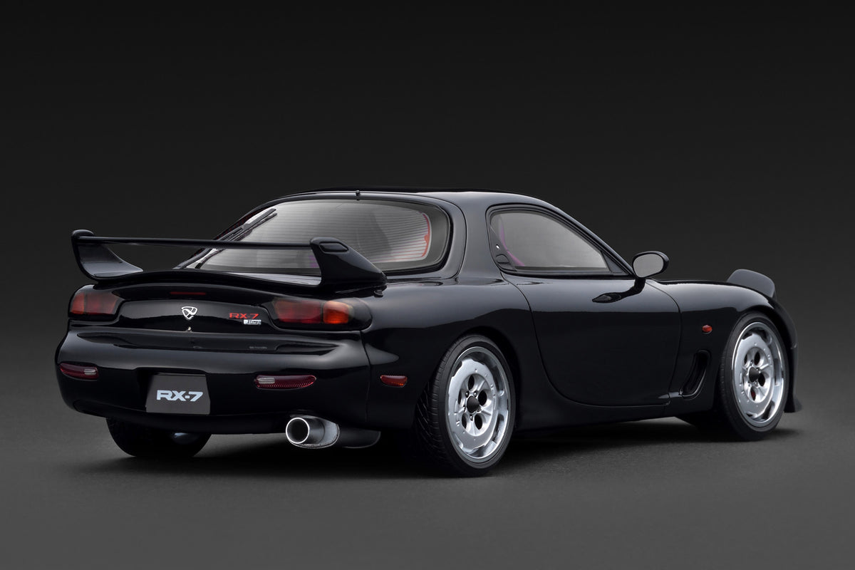 (Pre-Order) 1:18 Mazda RX-7 MazdaSpeed A-Spec (FD3S) -- Black -- Ignit