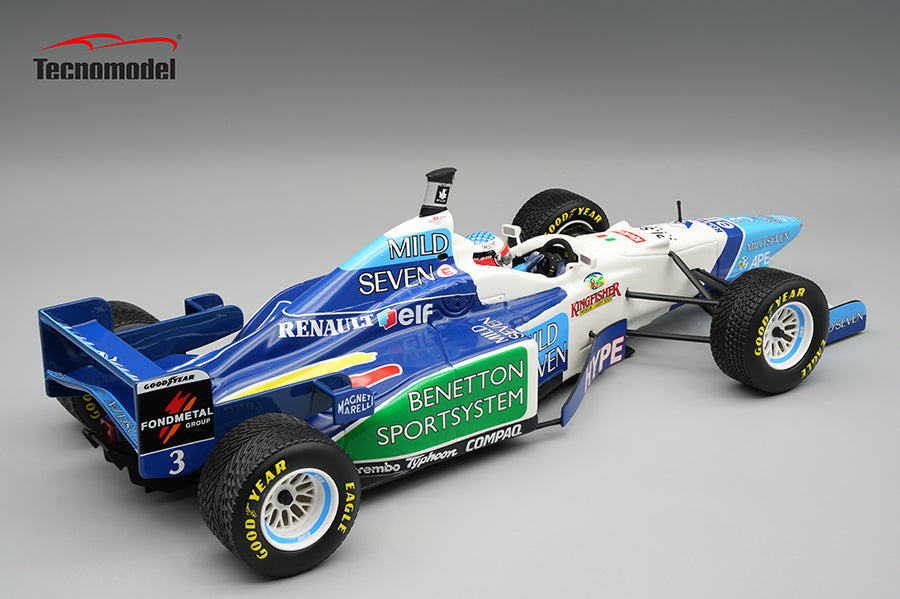 (Pre-Order) 1:18 1996 Jean Alesi -- Brazilian GP -- #3 Benetton B196