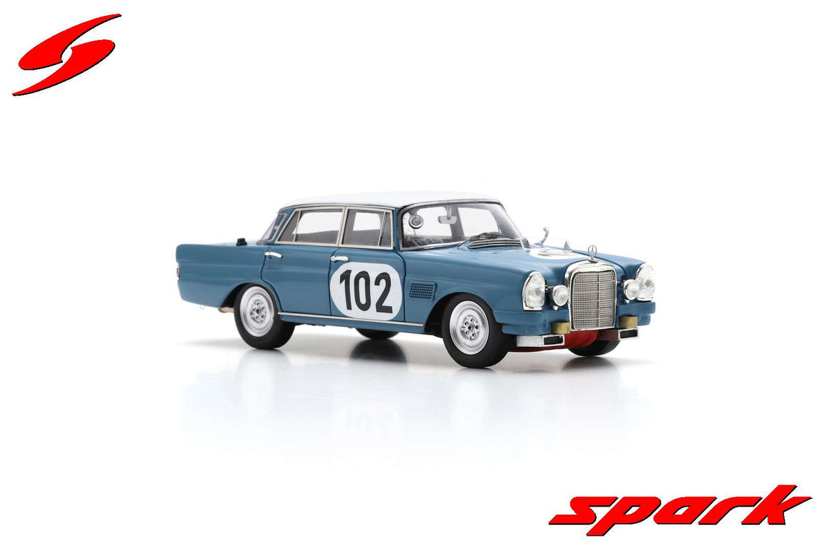 1:43 1964 Spa 24h Winner -- #102 Mercedes-Benz 300 SE -- Spark