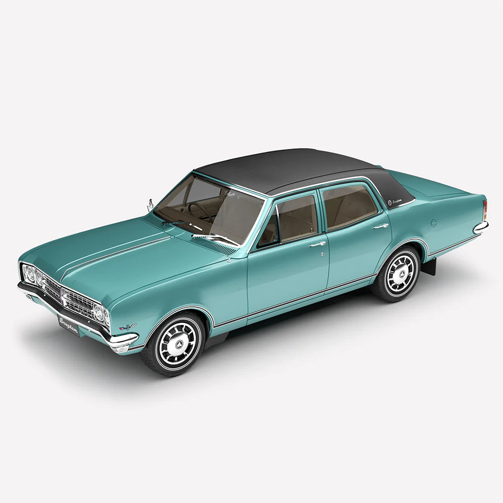 (Pre-Order) 1:18 Holden HK Brougham -- Tennyson Turquoise -- Authentic