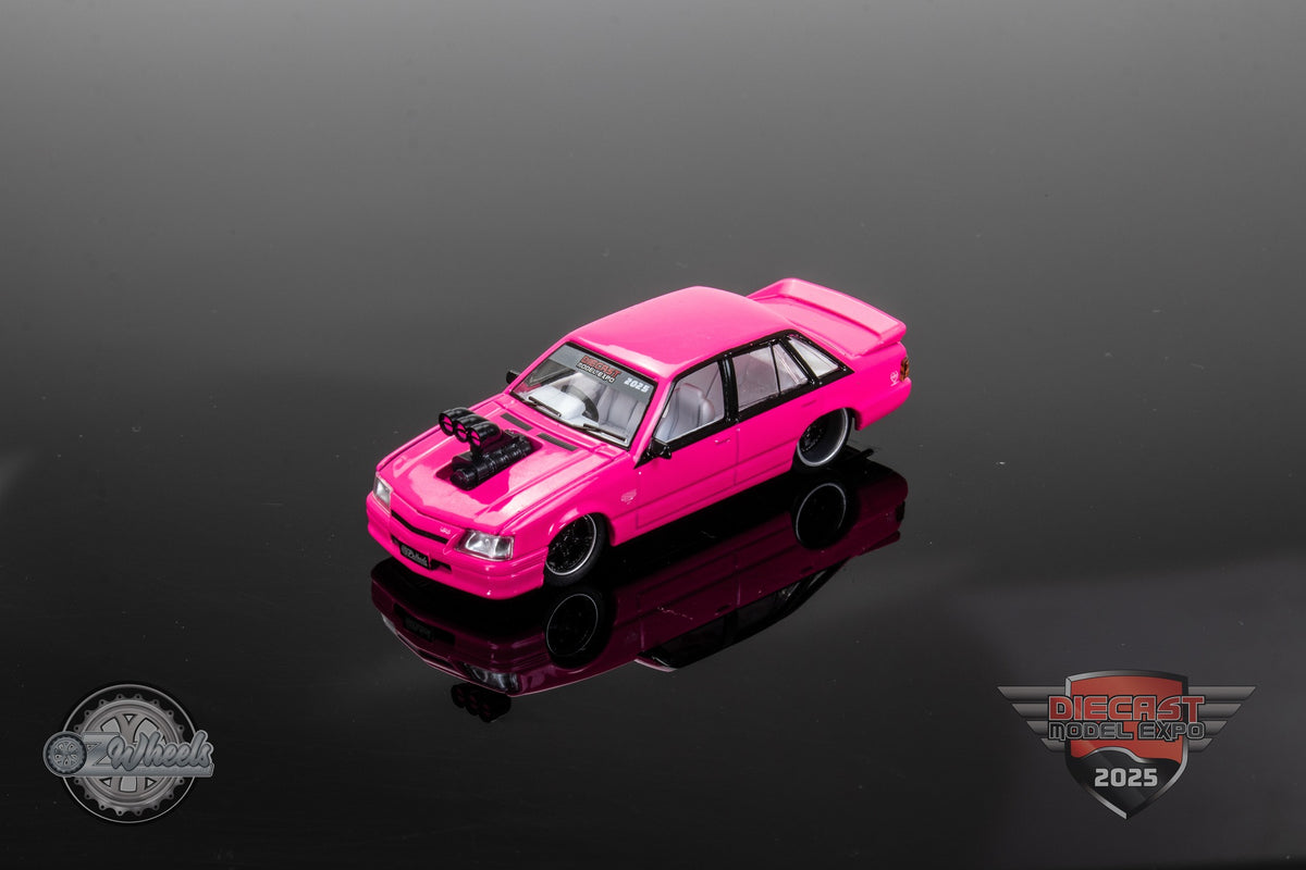 1:64 Holden VK Commodore "Pink Meanie" -- Oz Wheels 2025 Diecast Expo