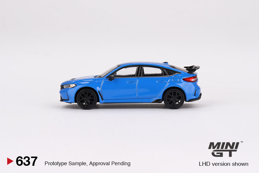 1:64 Honda Civic (FL5) Type R 2023 -- Boost Blue Pearl -- Mini GT