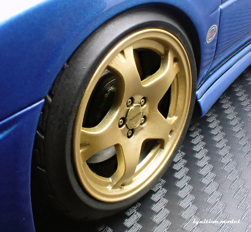 1:18 Subaru Impreza WRX Type R STI (GC8) - Blue Metallic - Ignition Mo