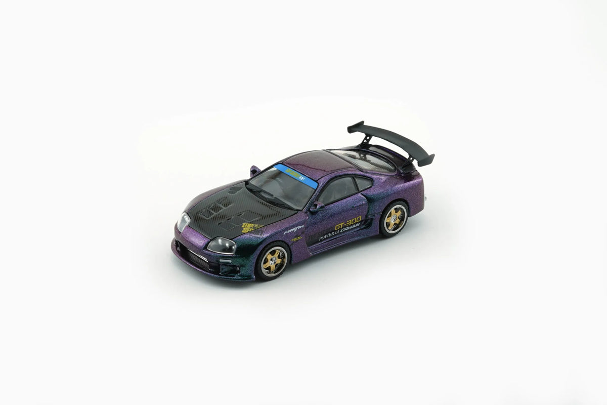 1:64 Toyota Supra (JZA80) Top Secret - Chameleon Purple - BM Creations