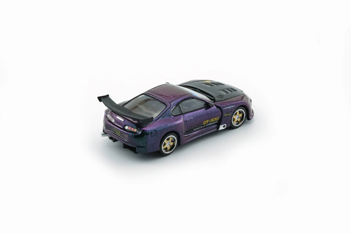 1:64 Toyota Supra (JZA80) Top Secret - Chameleon Purple - BM Creations