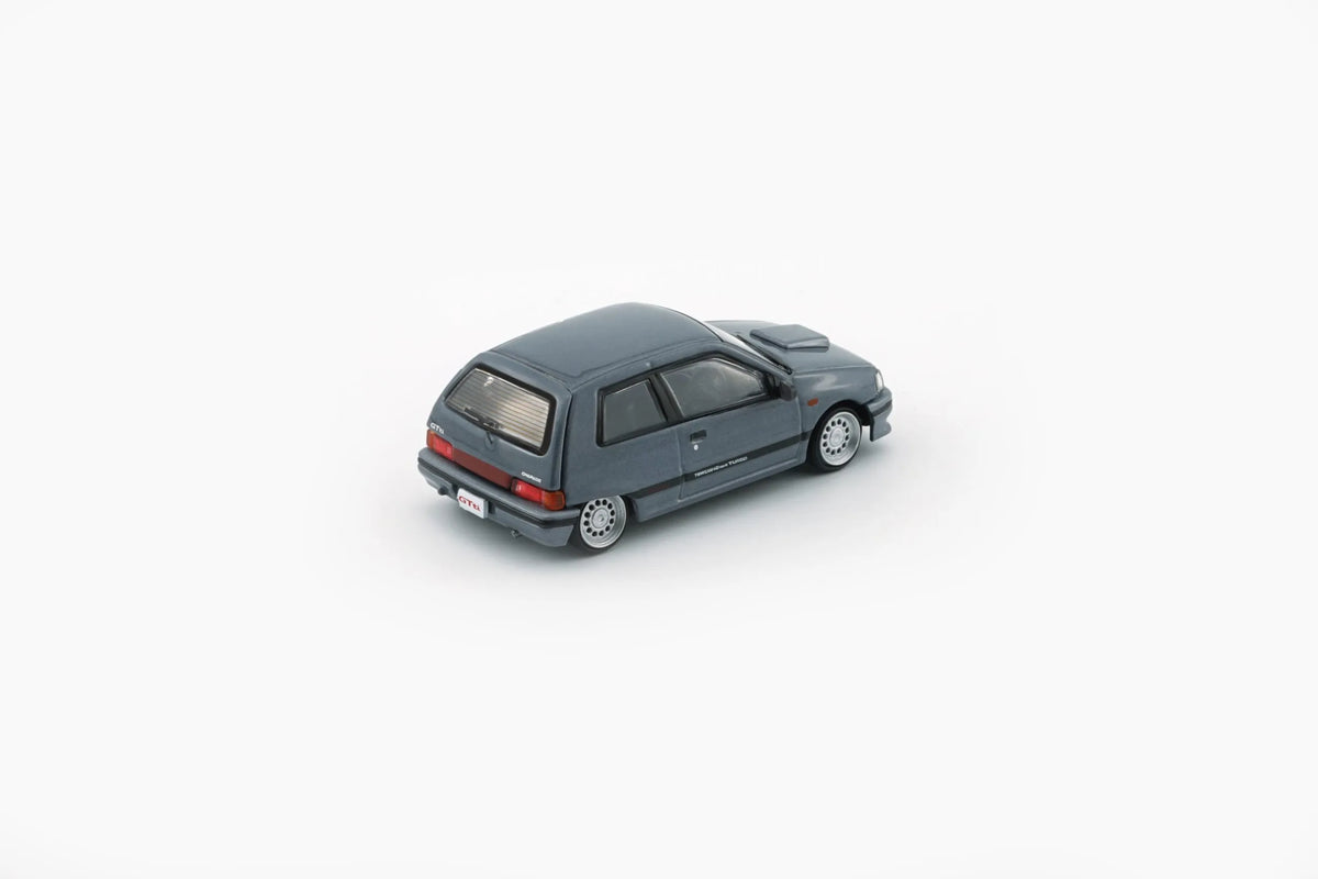 (Pre-Order) 1:64 Daihatsu Charade 1991 (2 Door) Gtti -- Grey -- BM Cre