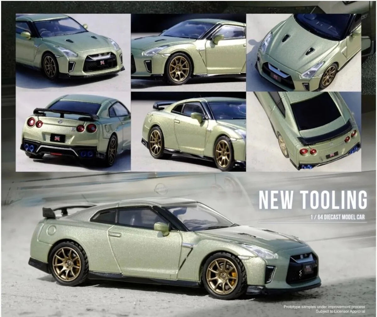 1:64 Nissan GT-R (R35) -- Millenium Jade -- INNO64