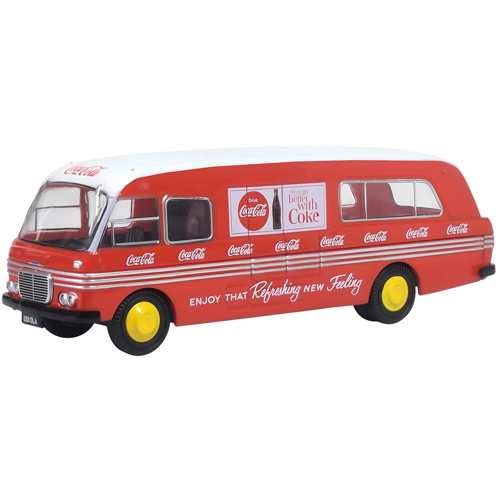 1:76 (OO) BMC Mobile Unit -- Coca-Cola Red/White -- Oxford Truck 76BMC