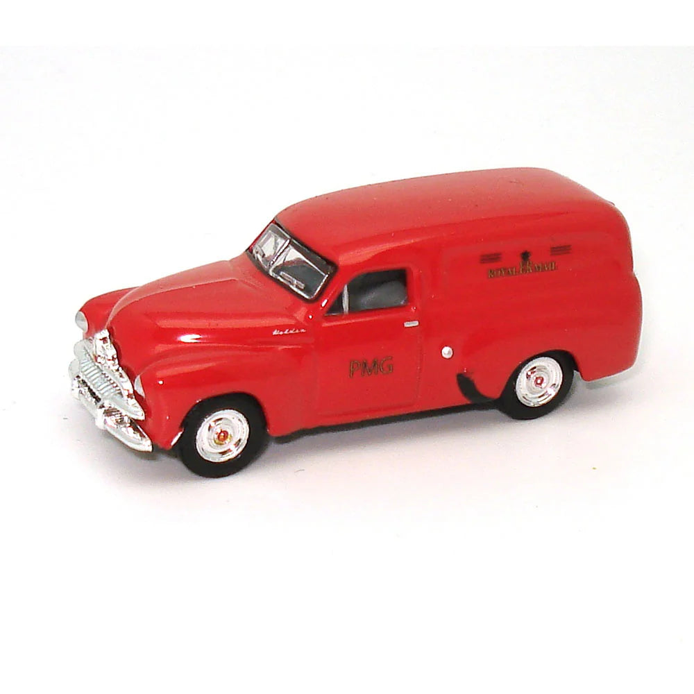 1:87 (HO) 1953 Holden FJ Panel Van -- Red Royal Mail PMG -- Cooee Clas