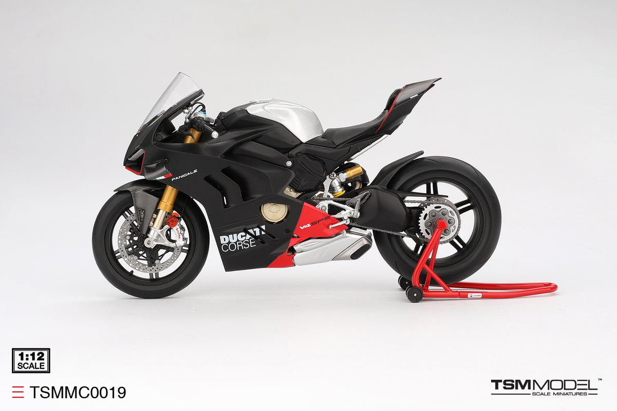 (Pre-Order) 1:12 Ducati Panigale V4 SP2 -- Black -- TSM-Model