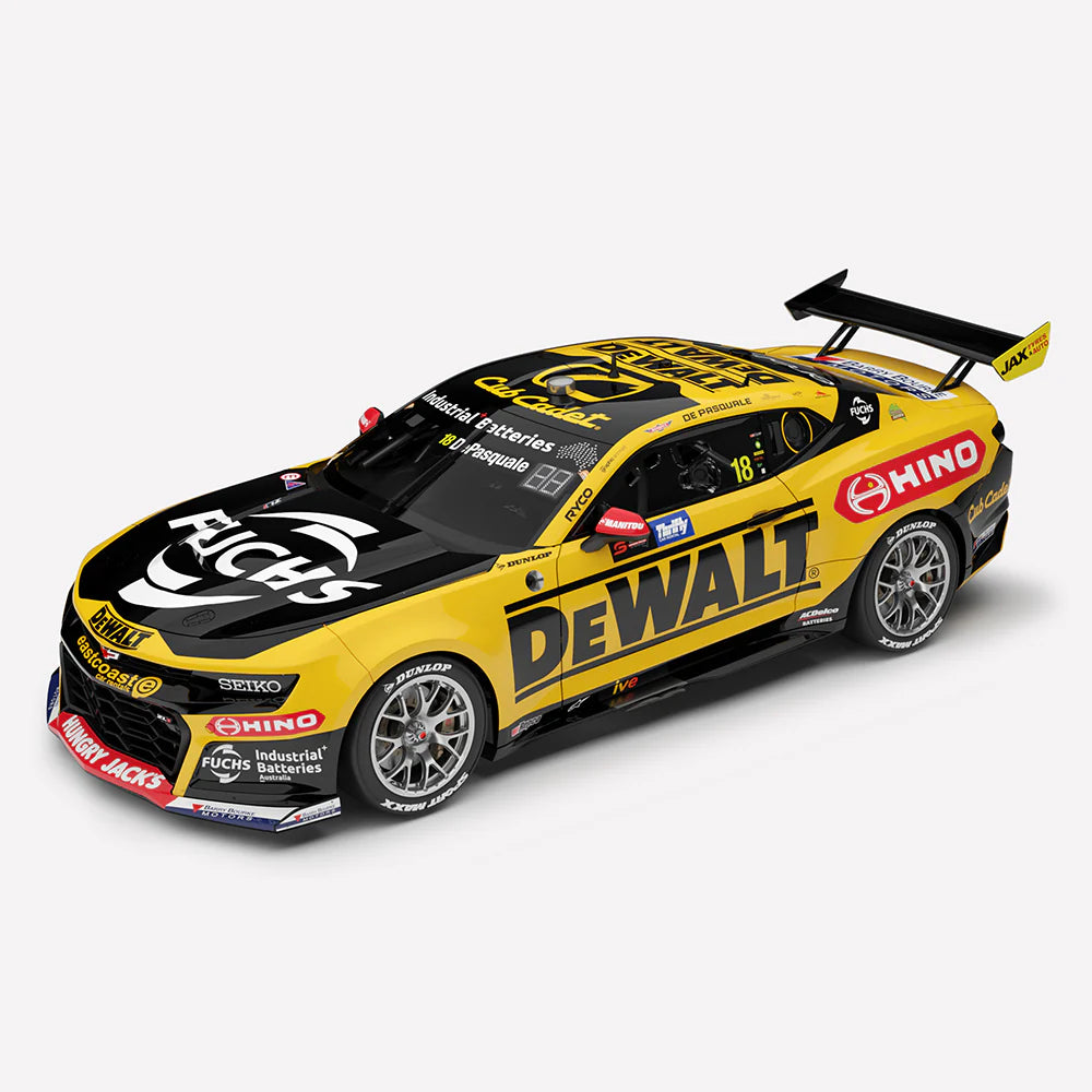 (Pre-Order) 1:43 2025 Anton De Pasquale -- #18 Chevrolet Camaro ZL1
