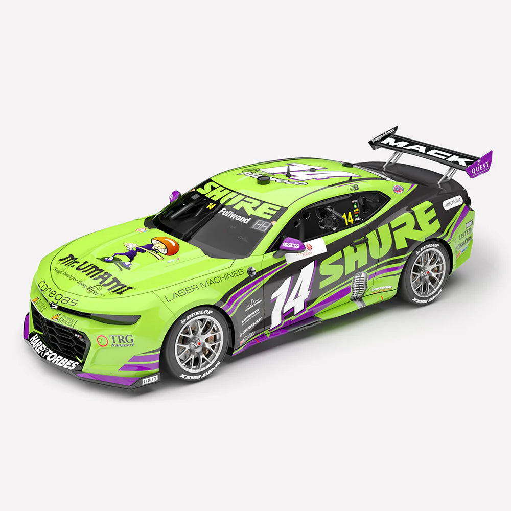 (Pre-Order) 1:18 2025 Bryce Fullwood -- #14 Chevrolet Camaro ZL1 -- Au