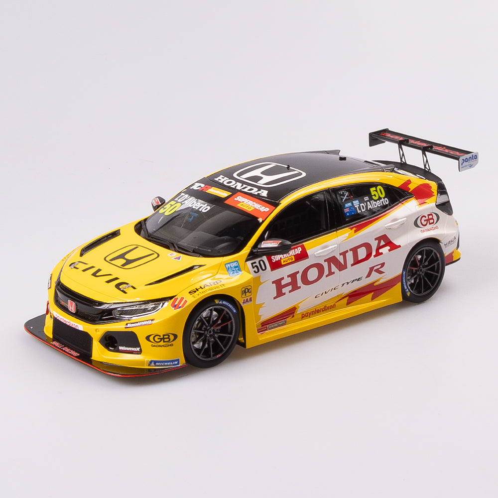 1:18 2022 Tony D'Alberto (Championship Winner) -- #50 Honda Racing