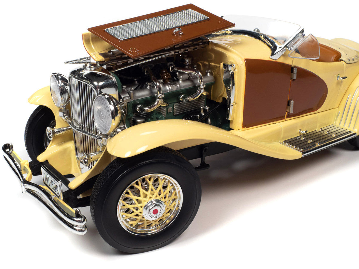 1:18 1935 Duesenberg SSJ Speedster -- Yukon Gold/Chocolate Brown -- Au