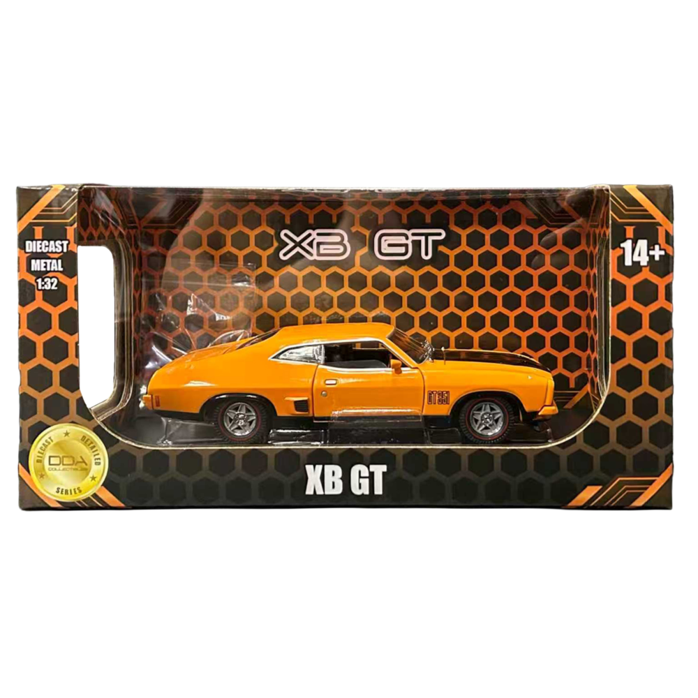 1:32 Ford XB Falcon Hardtop -- Orange w/Black Stripes -- DDA Collectib
