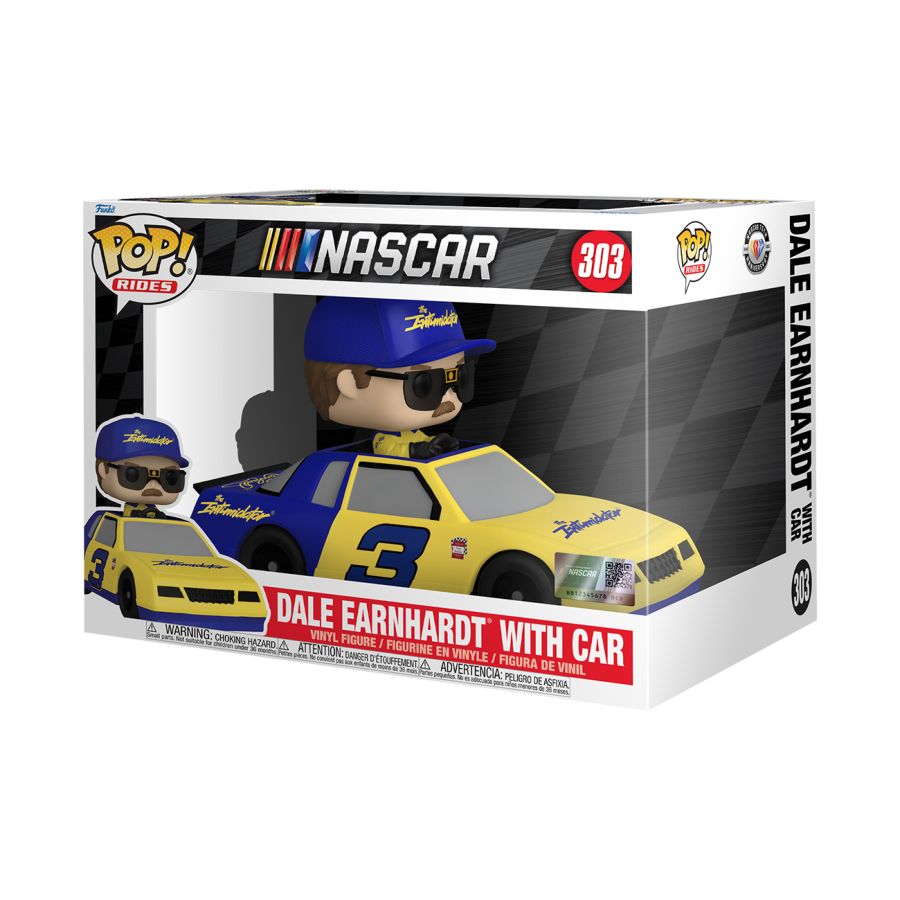 Dale Earnhardt Sr in #3 Intimidator Nascar -- Pop! Vinyl Rides -- Funk