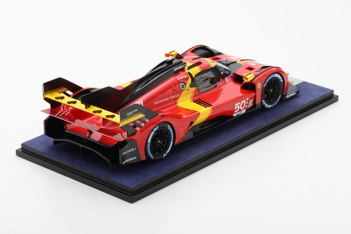 1:18 Ferrari 499P -- #50 Red/Yellow - Launch Version -- Looksmart