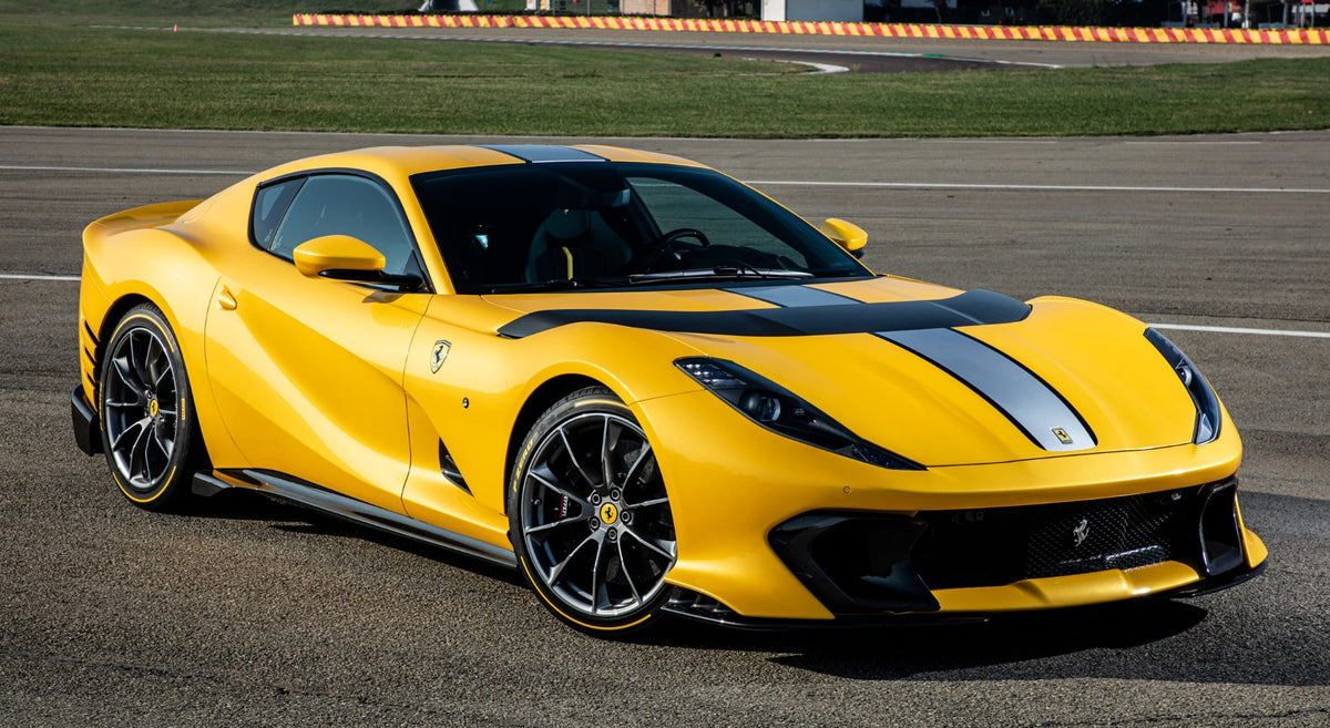 (Pre-Order) 1:18 Ferrari 812 Competizione 2021 -- Giallo Modena (Yello
