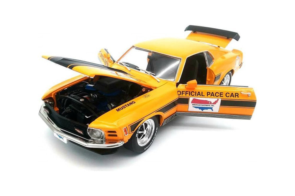 1:18 1970 Ford Mustang Mach 1 -- Michigan Speedway Pace Car -- Highway