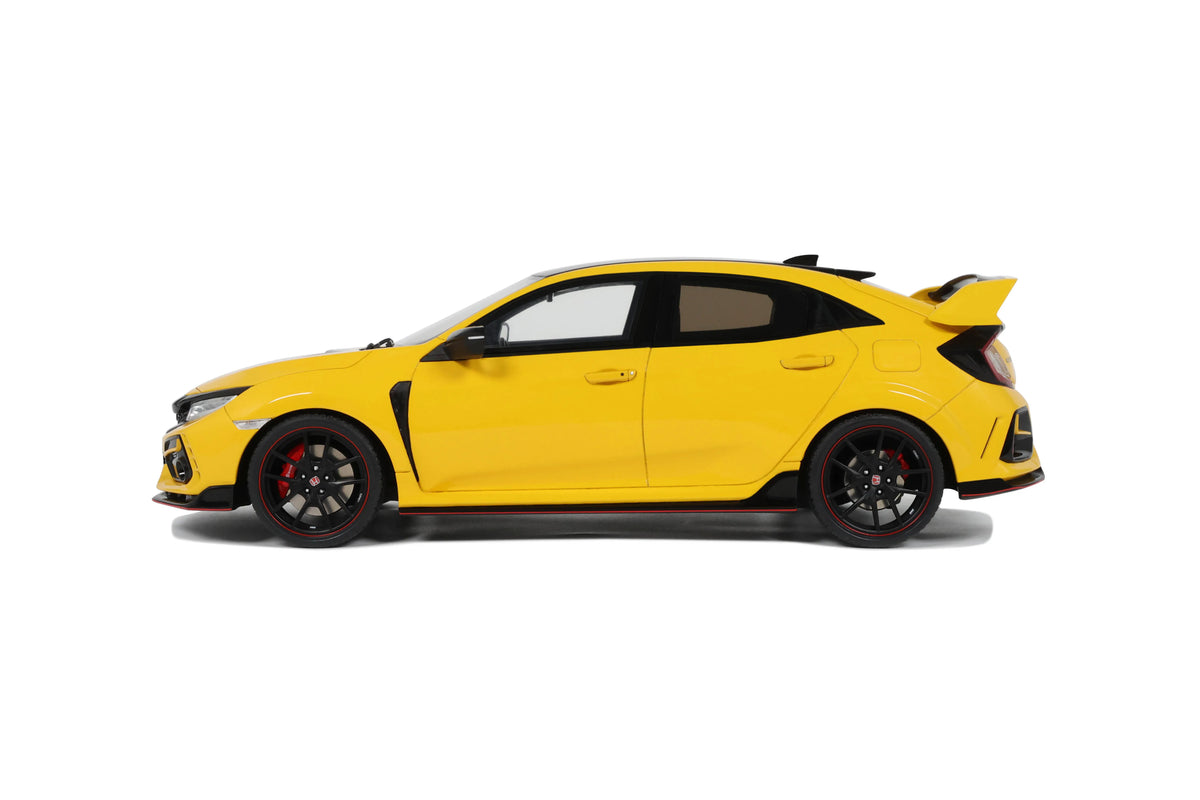 1:18 Honda Civic Type R (FK8) Euro Spec -- Sunlight Yellow -- Ottomobi